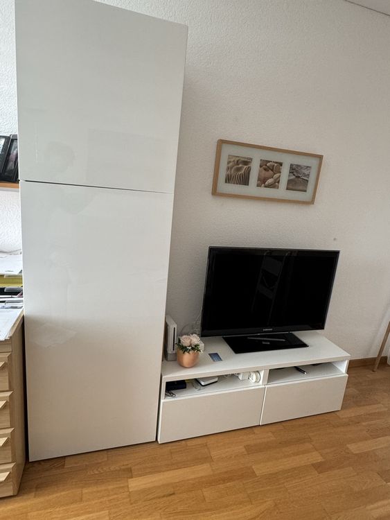Ikea Fernsehmöbel + passender Schrank (Neu (gemäss Beschreibung)) in ...