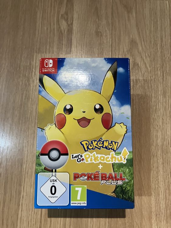 lets go pikachu mit pokeball (Neu und originalverpackt) in Wetzikon ZH ...