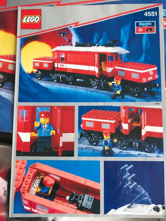 LEGO 4551 Krokodil Crocodile Locomotive (Gebraucht) in Neuheim für CHF ...