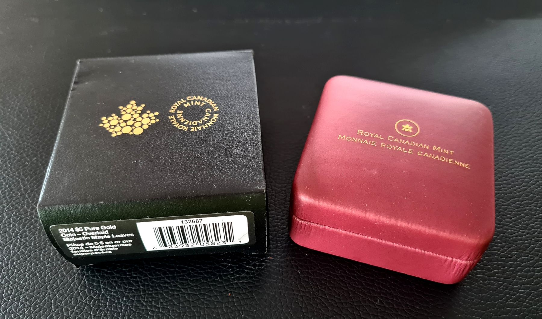 Goldmünze Maple Leaf - Royal Canadian Mint / 2014 / 5 $ (Neu und ...