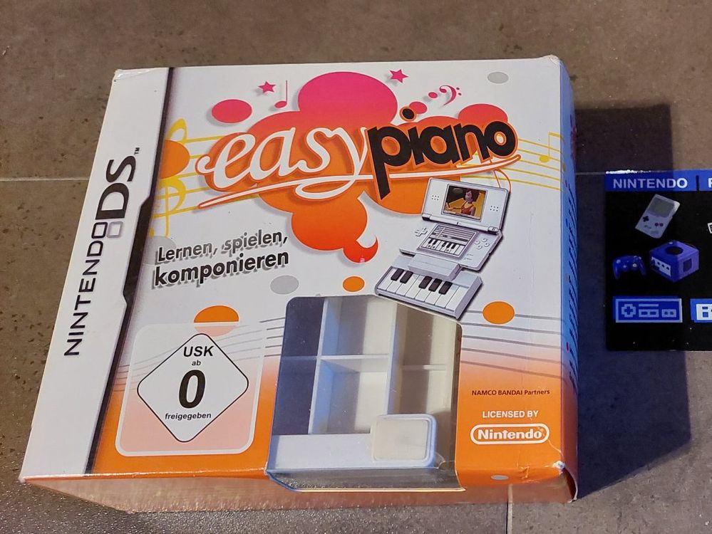 Easy Piano OVP Nintendo DS Lerne einfach Klavier spielen (Gebraucht) in ...