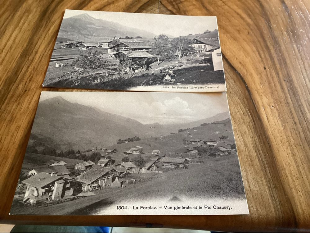 La forclaz 2 cartes (Gebraucht) in Luc (Ayent) für CHF 12 – mit ...