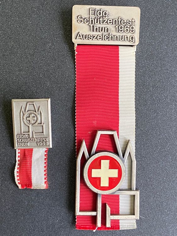 Schützen-Auszeichnungen Eidg. Schützenfest Thun | Kaufen auf Ricardo