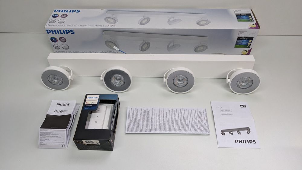 Philips myLiving Clockwork LED Deckenleuchte + Dimmer Switch (Neu ...