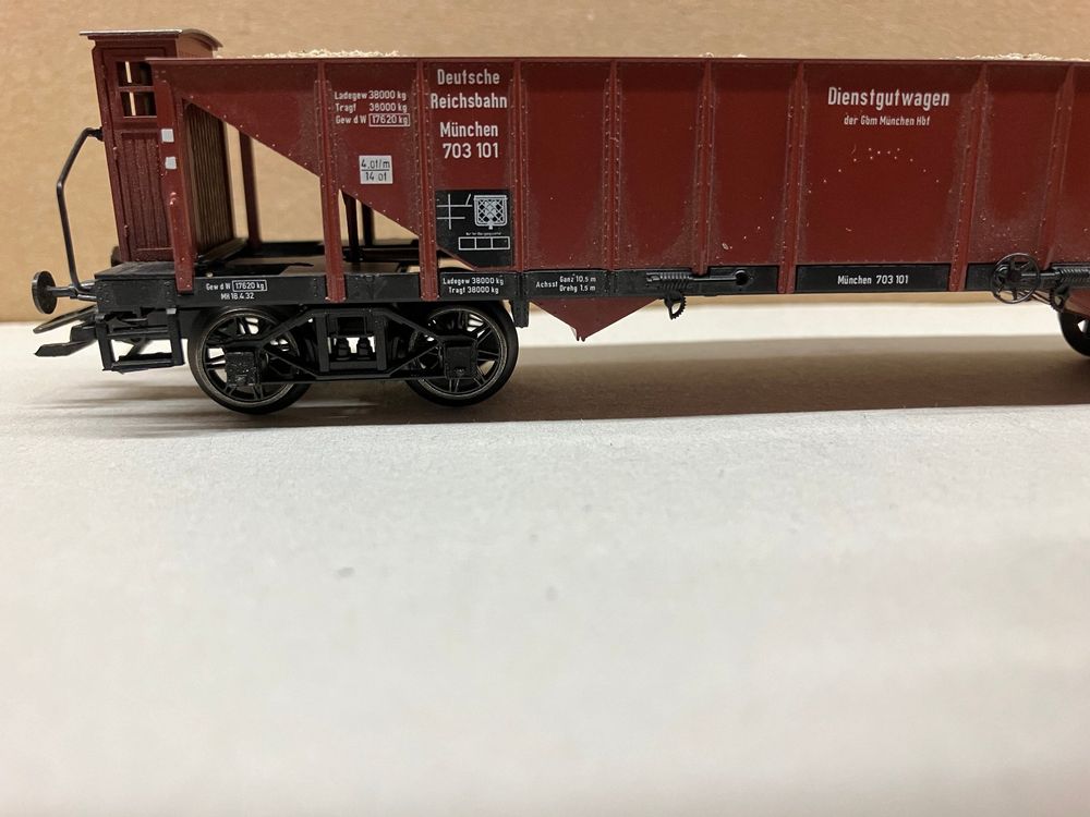 Märklin 47901 Wagen-Set "Gleisbauzug mit Draisine" der DRG | Kaufen auf ...