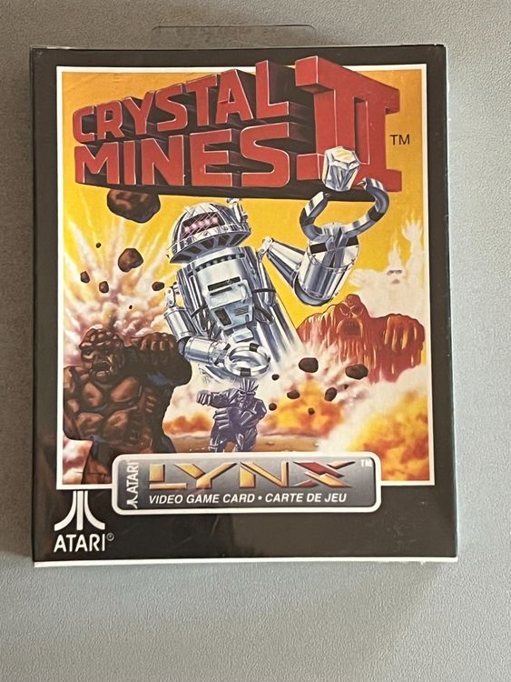 Crystal Mines II - Atari Lynx (New) (Neu und originalverpackt) in ...