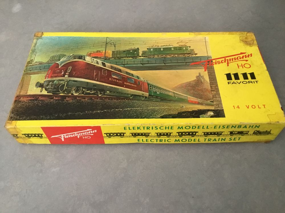 Fleischmann HO 1111 Elektrische Modell Eisenbahn (Gebraucht) in Laufen ...