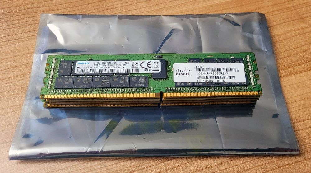 Samsung DDR4 32GB 2Rx4 PC4-2666V REG ECC RAM M393A4K40CB2 (Gebraucht) in Schlieren für CHF 65 ...