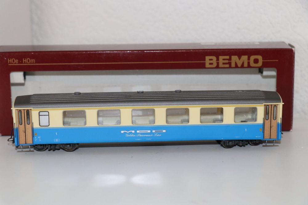 BEMO 3292 327 - MOB A 107 Personenwagen Golden Panoramic H0m (Gebraucht) in Matten b. Interl für ...