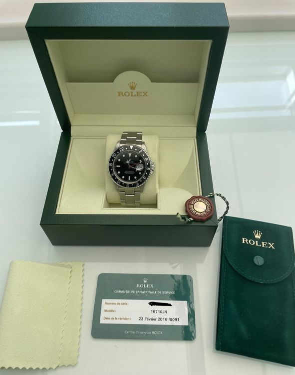 Rolex GMT-Master II 16710 (Gebraucht) in Schmitten FR für CHF 9500 ...