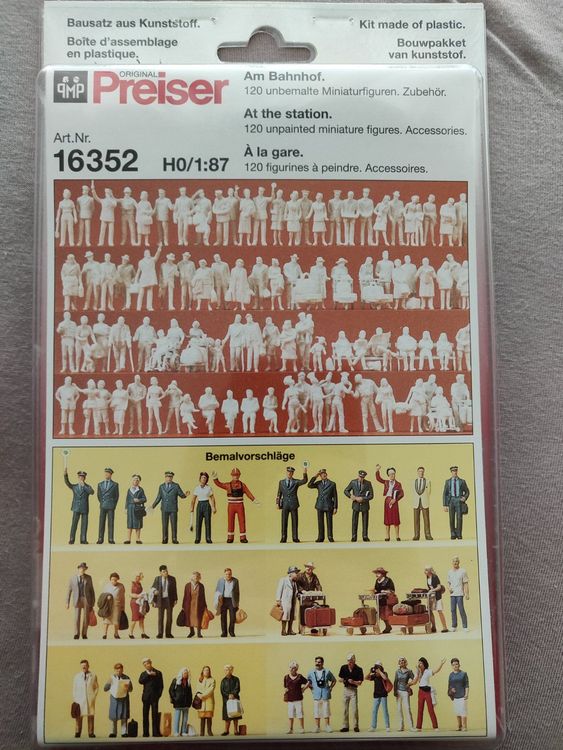 Preiser 16352 H0 Figuren OVP (Gebraucht) in Lyss für CHF 16 – mit ...
