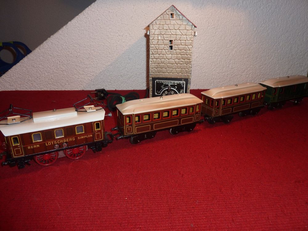 Doll Spur 0, Personenzug mit Lok BLS (Gebraucht) in Rüfenacht BE für ...