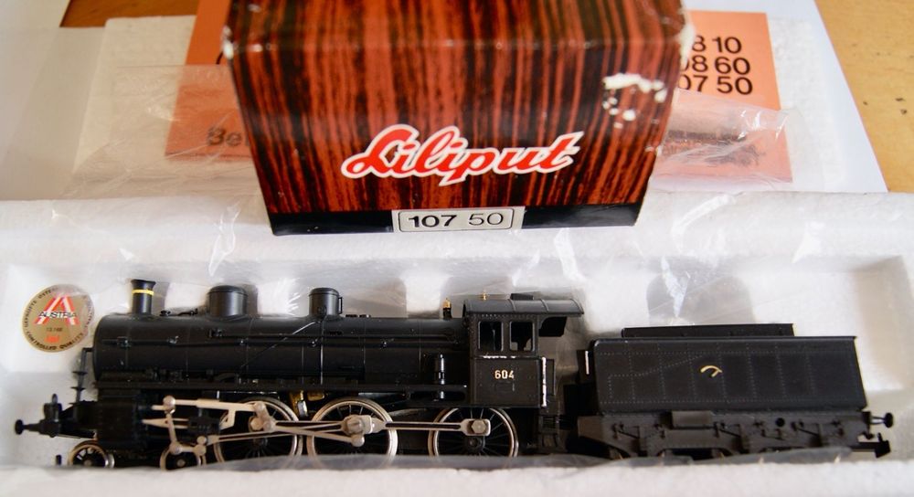 locomotive vapeur LILIPUT 107 50, SBB CFF, A 3/5, 604 | Kaufen auf Ricardo