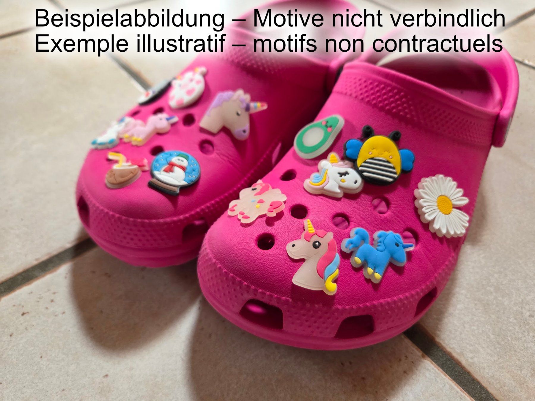 Crocs Pins Deko – 10 Stück bunt und originell (Neu (gemäss Beschreibung ...