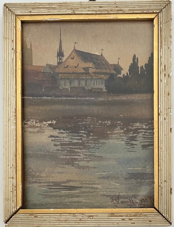 Antike Seeansicht Aquarell Unl.Signiert (Gebraucht) in Root für CHF 19 – nur Abholung auf ...