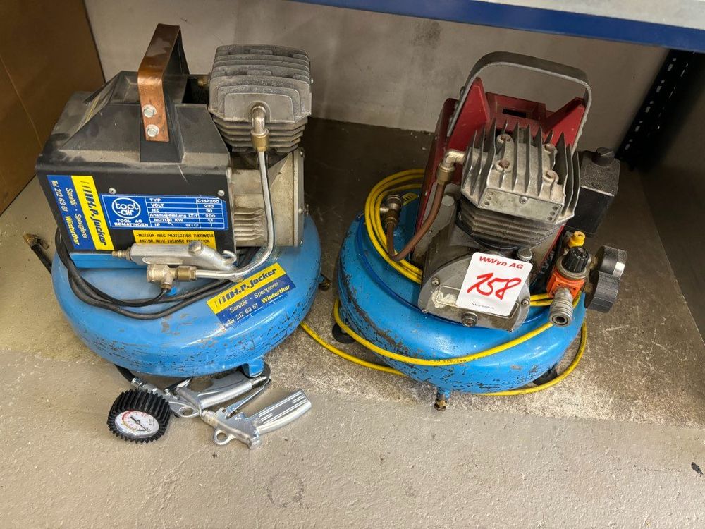 2 Tool Air Kompressoren (Lot 158) Standort 8400 Winterthur | Acheter ...