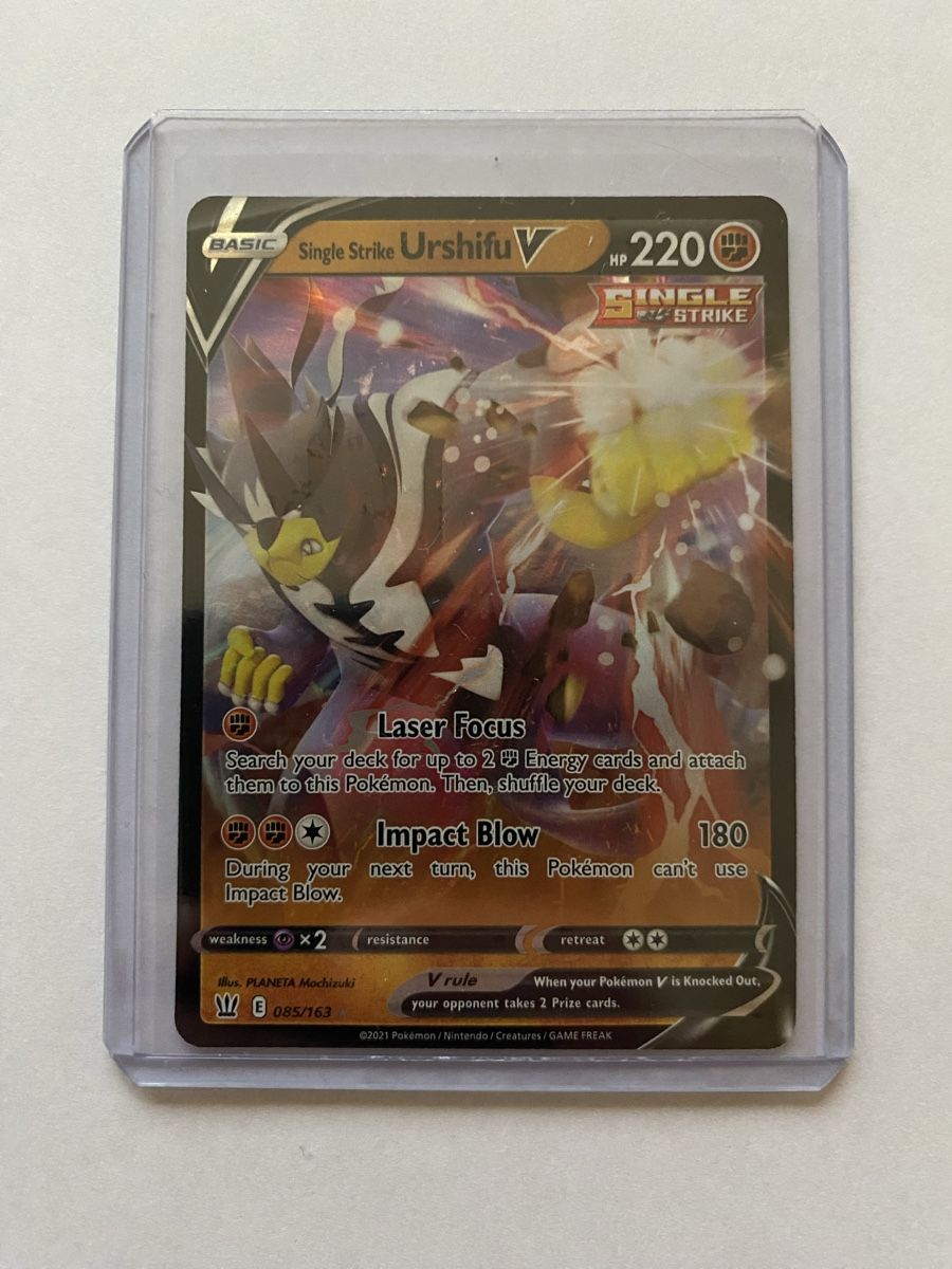 Pokémon TCG - SWSH Battle Styles Single Strike Urshifu V (Neu (gemäss ...