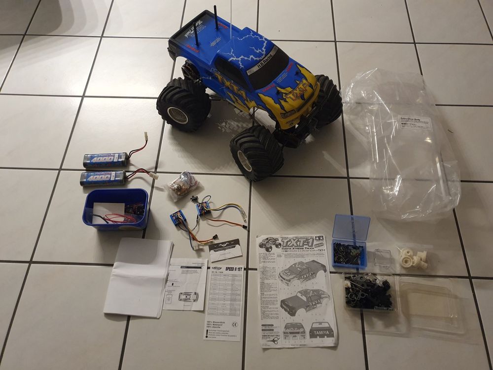 Tamiya TXT-1 Monster Truck mit Zubehör (Gebraucht) in Schattdorf für CHF 199 – mit Lieferung auf ...