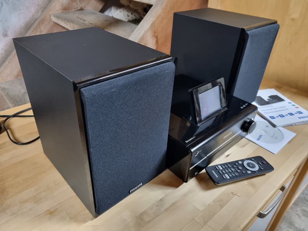 Philips Streamium MCI730 - WiFi-Komponenten-HiFi-Anlage (Gebraucht) in ...