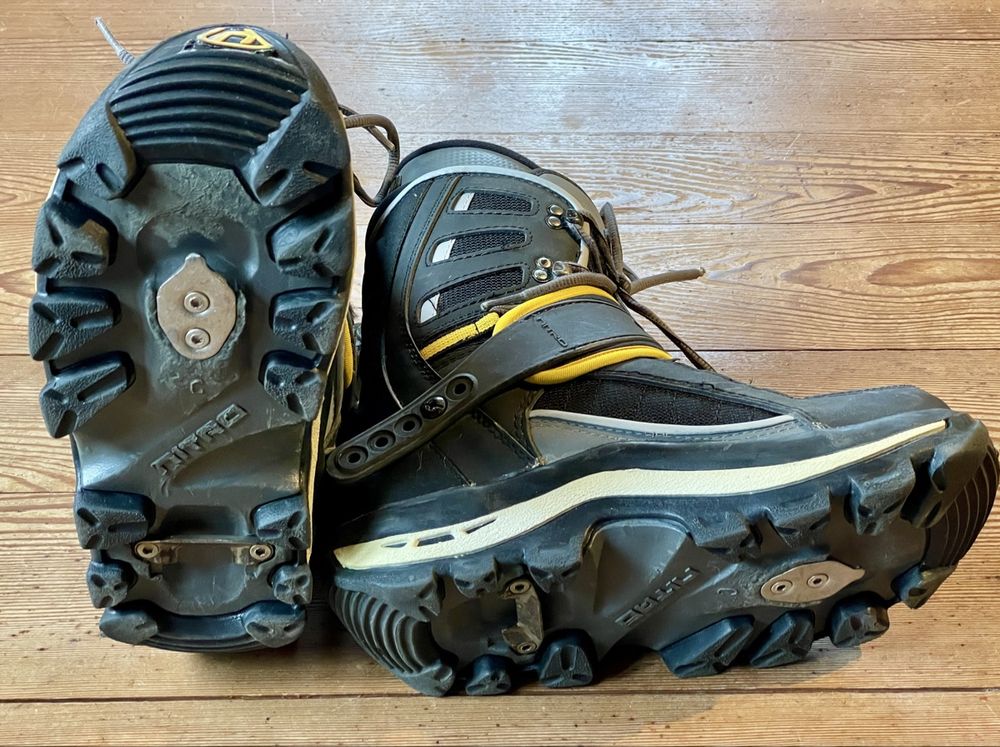 Snowboard Step-in Schuh-Bindung-Set Nitro Clicker, Gr. 290 (Gebraucht ...