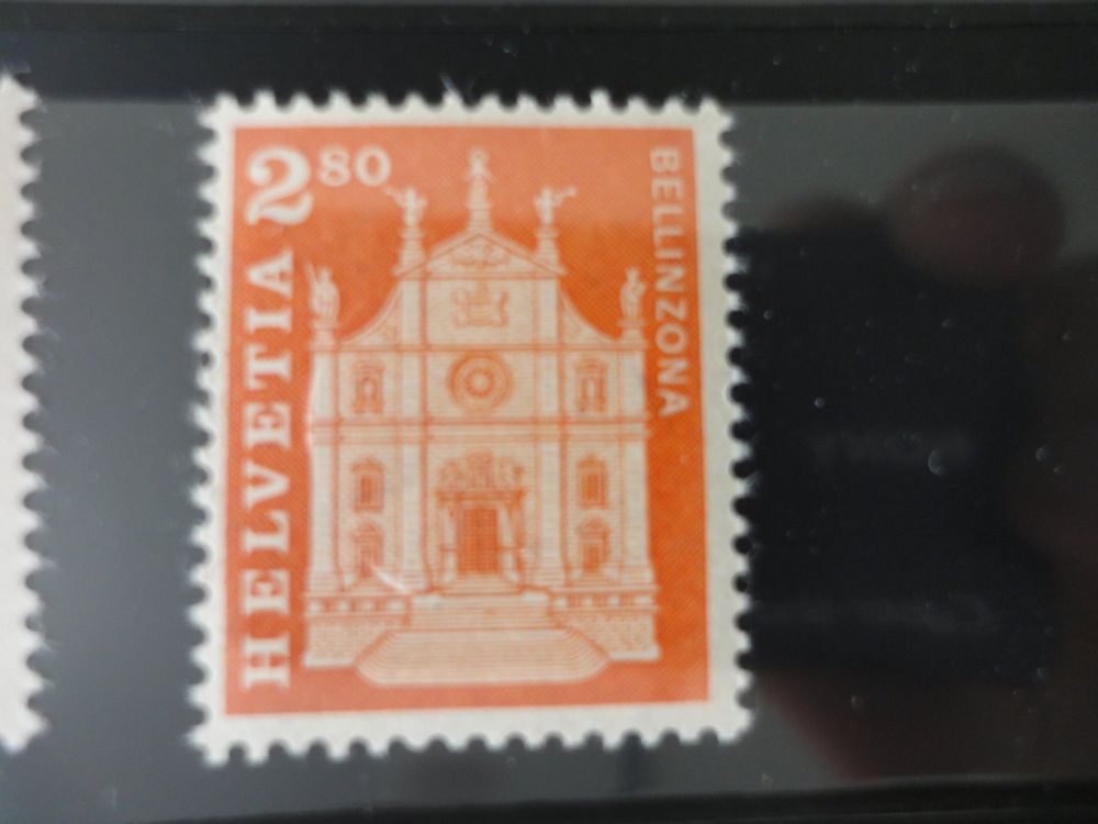 285.) 5 x ungestempelte Briefmarken 2.80 Helvetia Bellinzona | Kaufen ...