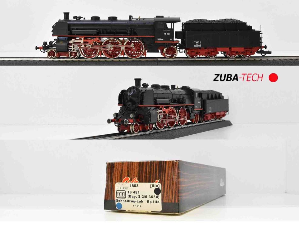Liliput Dampflok BR 18 DB H0 GS Analog mit OVP | Kaufen auf Ricardo