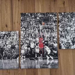 Michael Jordan 3 Teiliges Wandbild auf Leinwand | Kaufen auf Ricardo