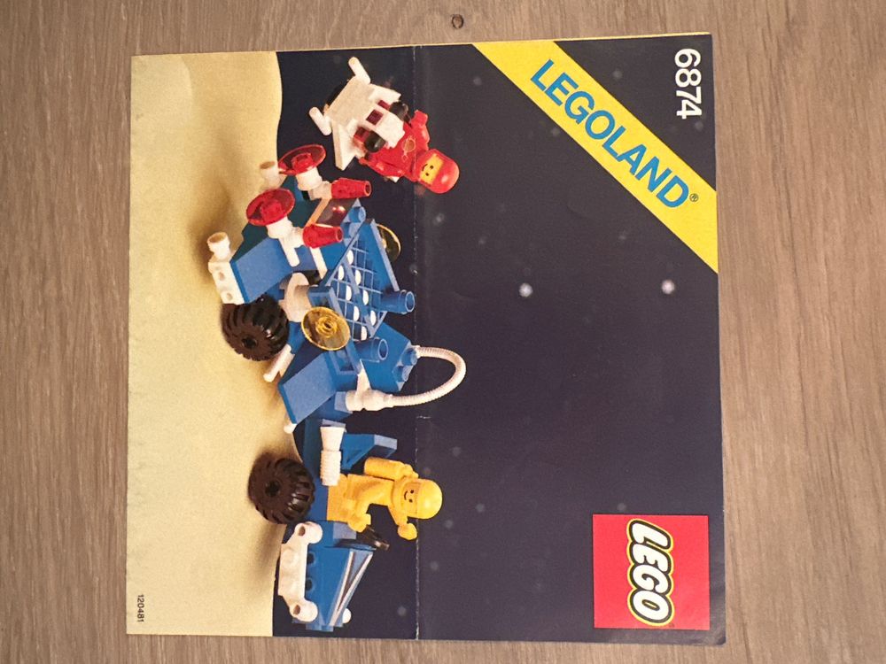 Lego 6874 Anleitung von 1986 - ohne Legosteine | Kaufen auf Ricardo