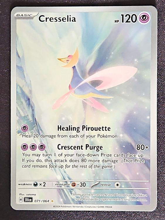 Pokemon Cresselia AR 071/064 Night Wanderer EN (Neu (gemäss ...
