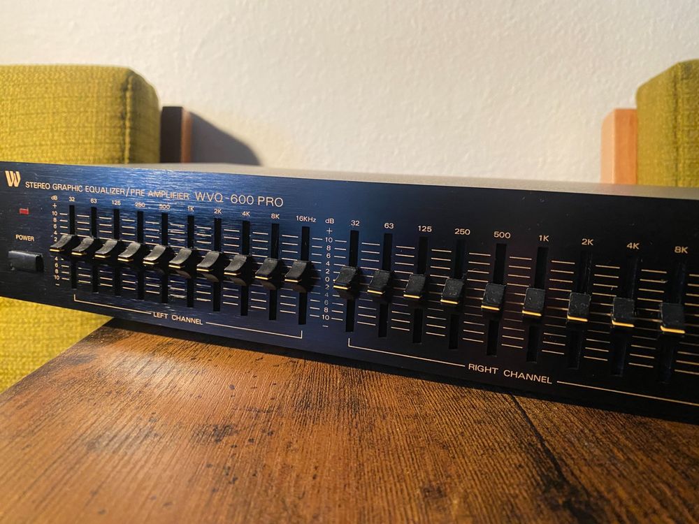 WVQ-600 PRO Graphic Equalizer, Pre Amplifier (Neu (gemäss Beschreibung ...
