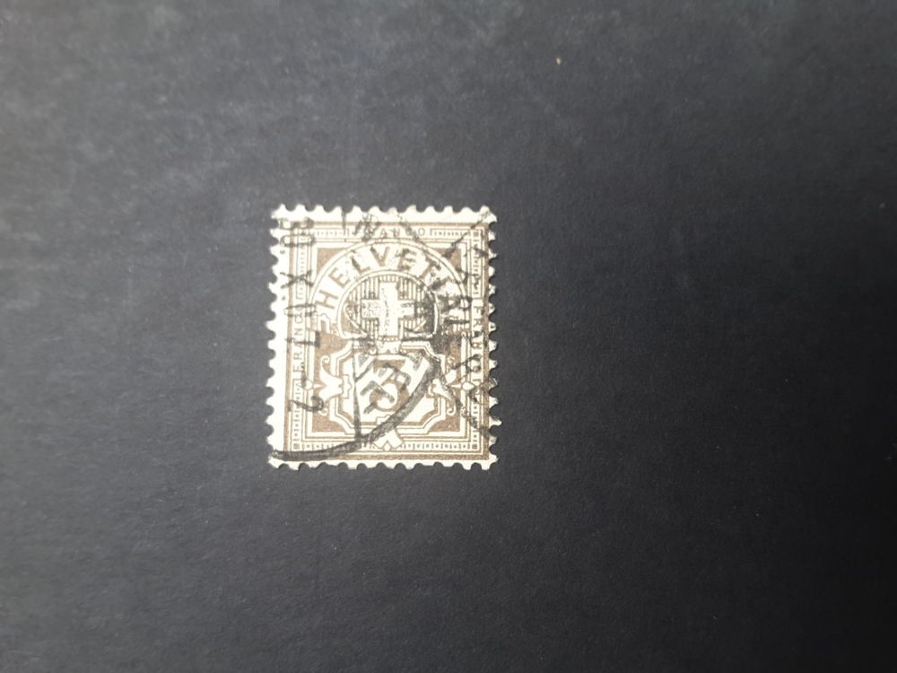 Ziffer Nr. 81 , entwertet 2 Stempel , 30.10.1907 ,Kat. 180.- (Gebraucht ...