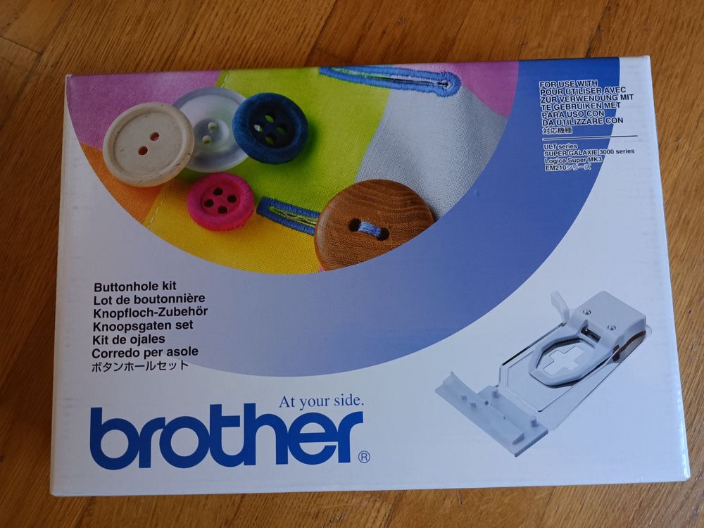 Brother Stickmaschine Knopflochmacher neuwertig | Kaufen auf Ricardo