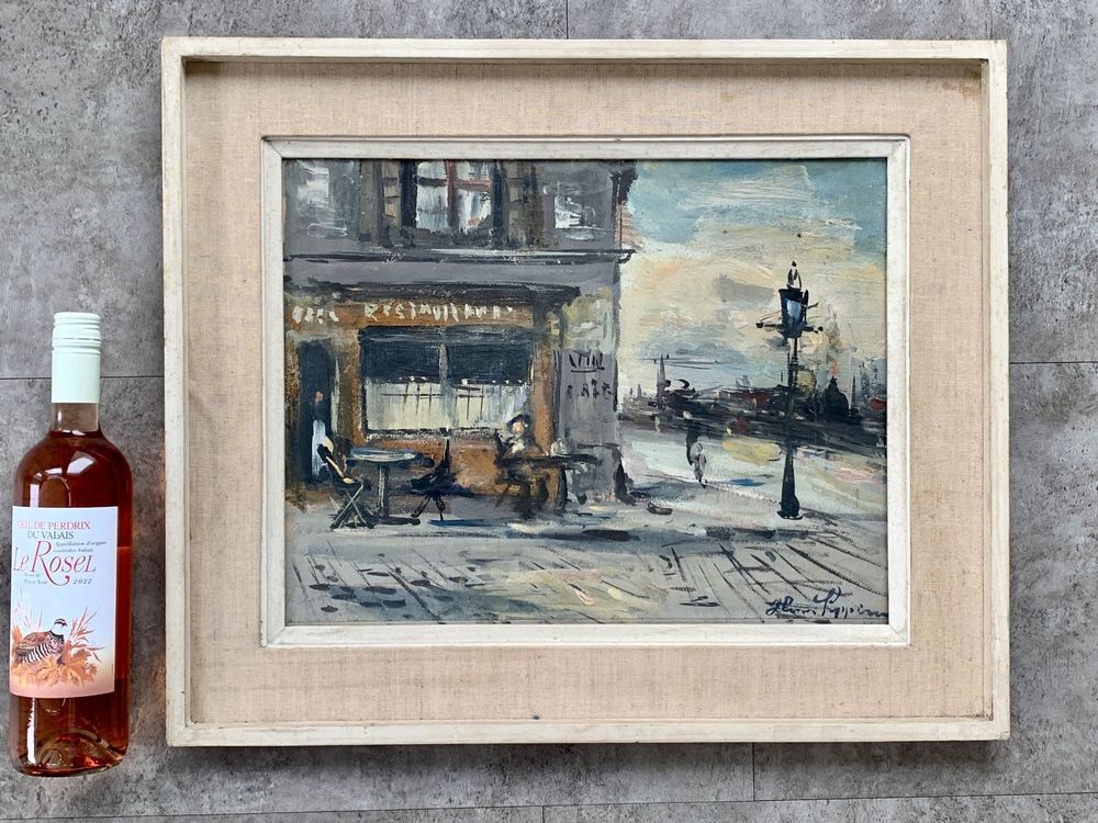 HANS SOPPERA, Restaurantszene in Paris. Original. (Gebraucht) in ...