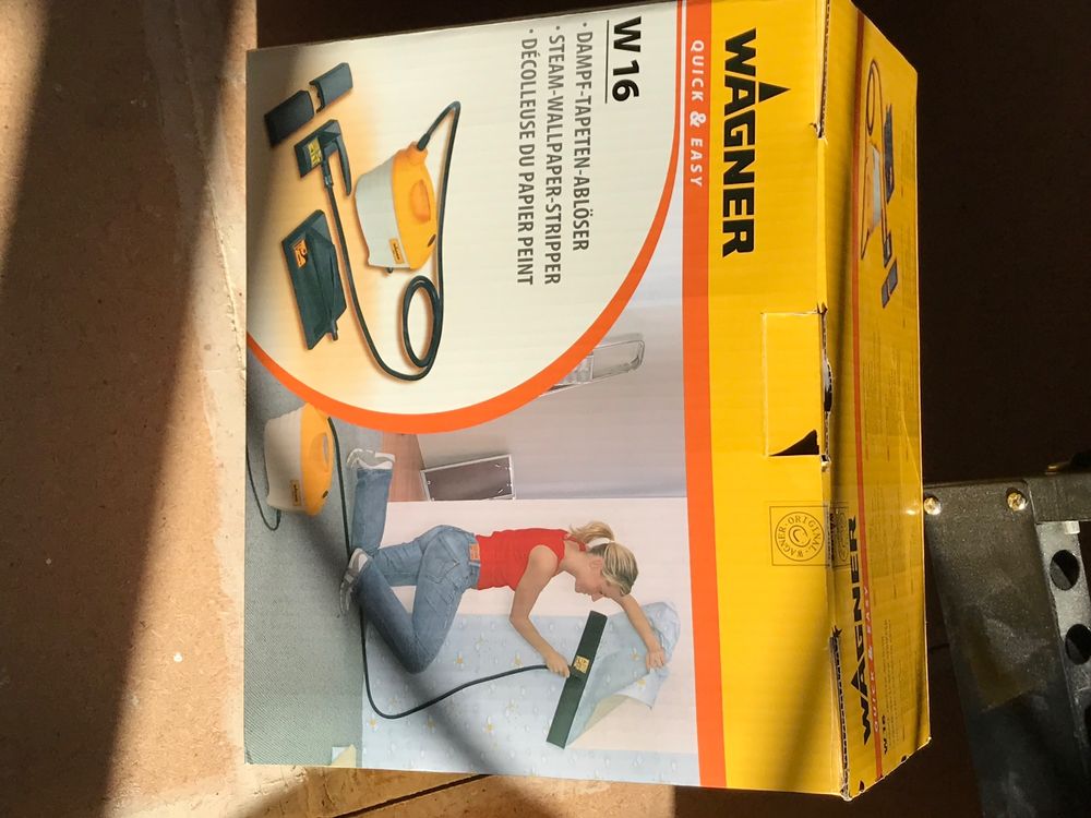 Décolleuse papier peint vapeur Wagner W16 Quick & Easy (Gebraucht) in ...
