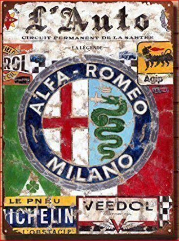 Alfa Romeo Blechschild 20x30 cm (Neu und originalverpackt) in Burgdorf für CHF 20 – mit ...