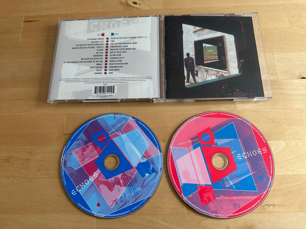PINK FLOYD tolle Echoes 2 CD set live set Kult Top Hit (Gebraucht) in ...