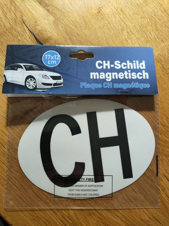 Magnetisches CH-Schild für Auto (Neu und originalverpackt) in ...