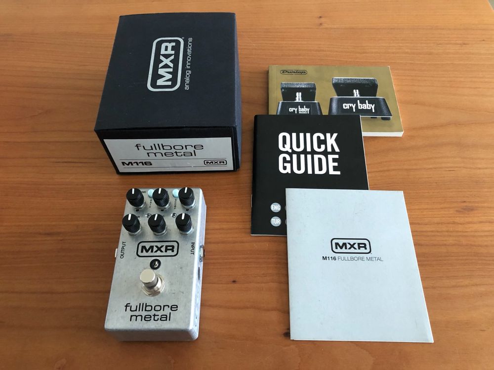 MXR M116 Fullbore Metal Distortion | Acheter sur Ricardo