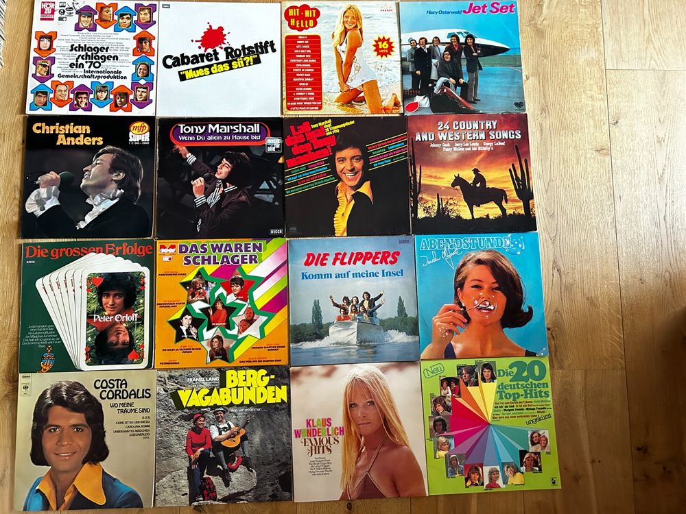LP Schlager Sammlung, 16 LPs, Part 2 (Gebraucht) in Steinach für CHF 5 ...