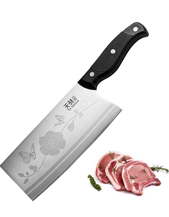 Hackmesser für Fleisch, Professionelles Kochmesser 18 cm (Neu und ...