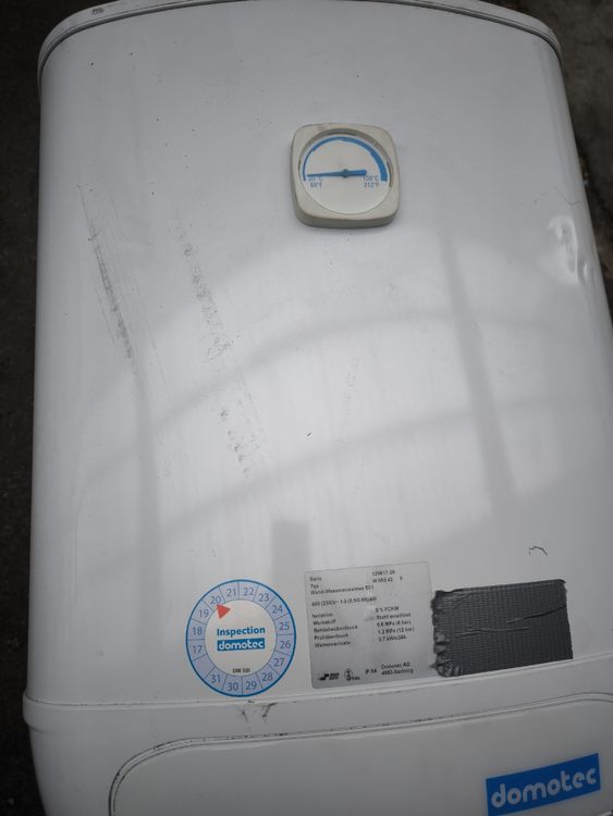 Domotec Boiler 50Liter | Kaufen auf Ricardo
