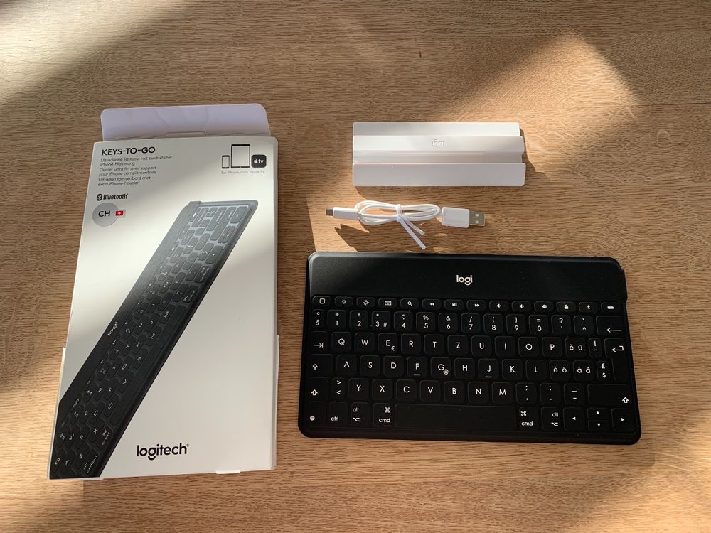 Keys-to-go / Logitech Bluetooth-Tastatur(mit Garantie) (Neu und ...