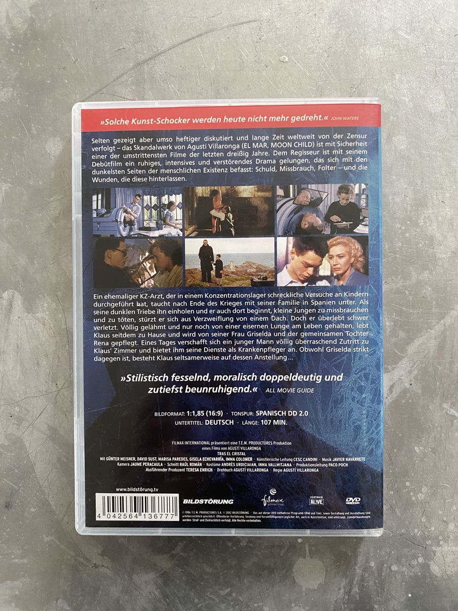 Im Glaskäfig - Bildstörung DVD - Drama, Horror [1986] (Gebraucht) in ...