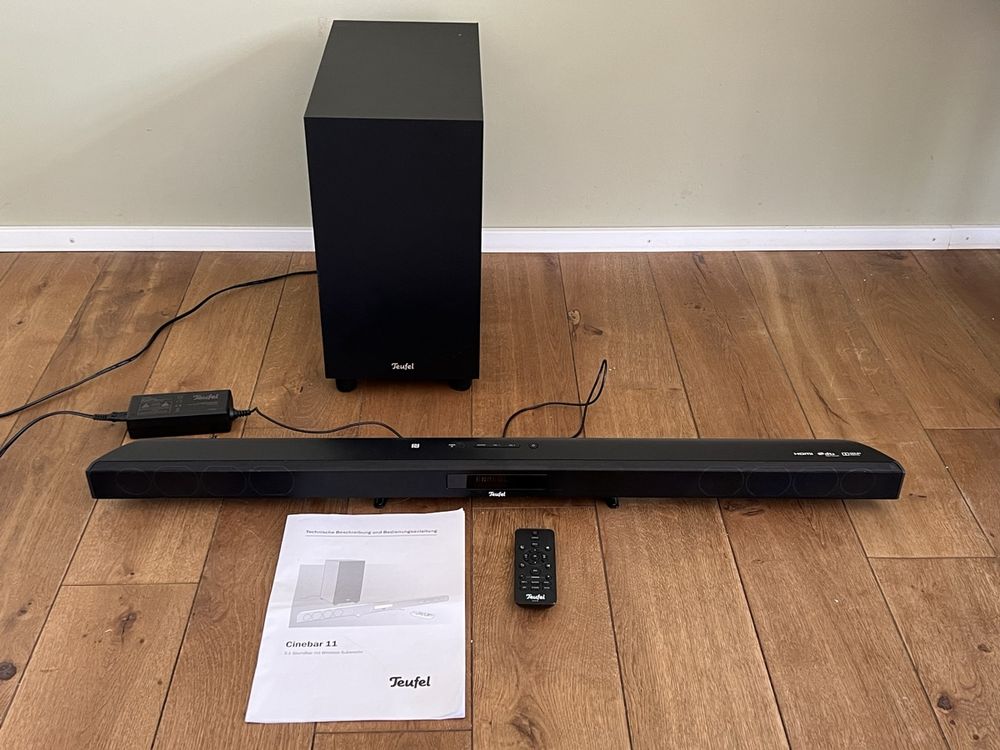 TEUFEL Cinebar 11 2.1 Soundbar mit Subwoofer | Kaufen auf Ricardo