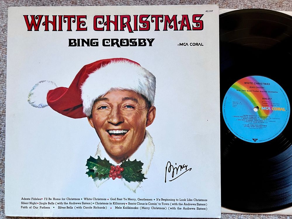 Bing Crosby – White Christmas - Top Zustand LP GEWASCHEN (Gebraucht) in ...