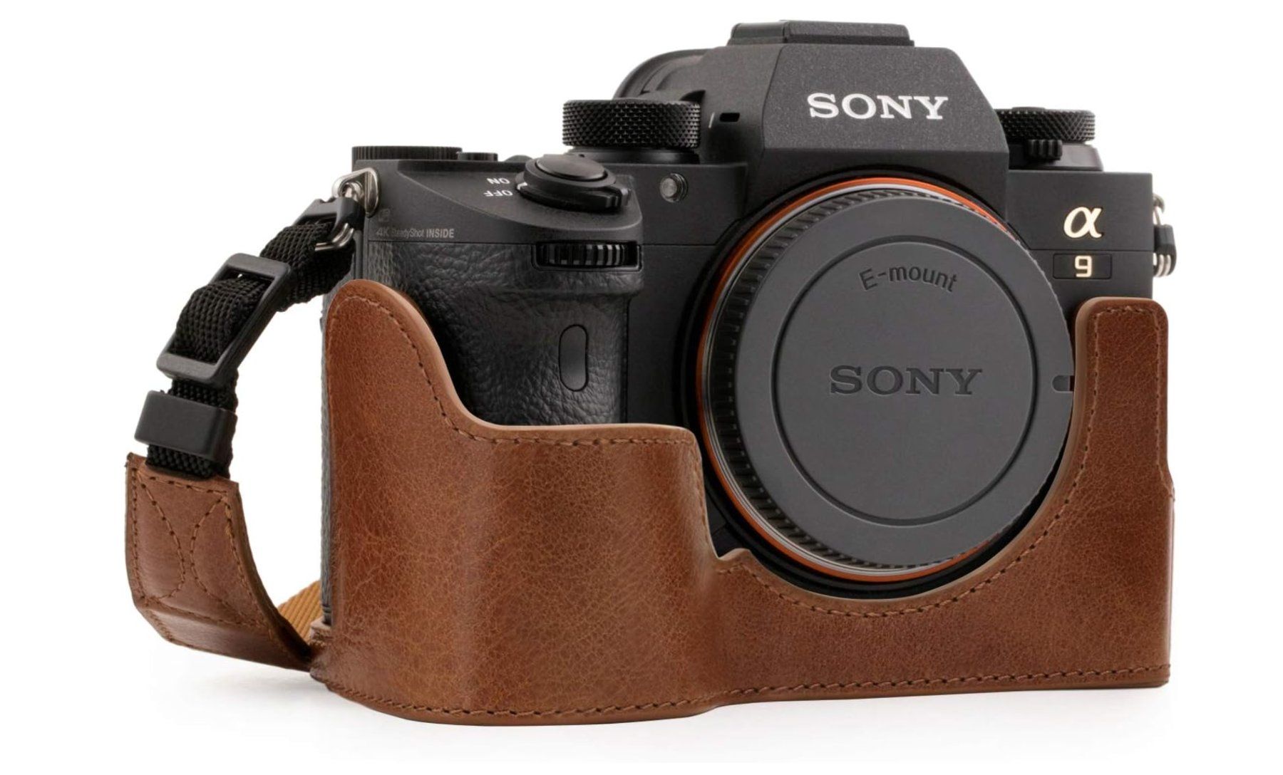 Demi Étui en Cuir Véritable avec Bandoulière pour Sony A (D'occasion) à ...