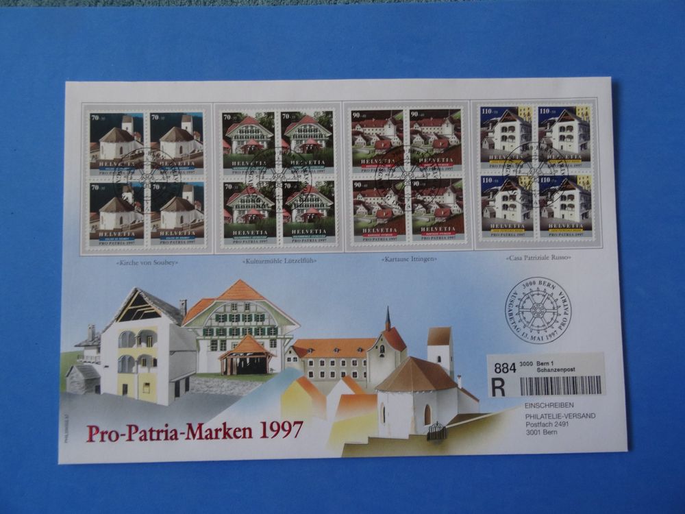 Grossbrief Pro Patria 1997 | Kaufen auf Ricardo