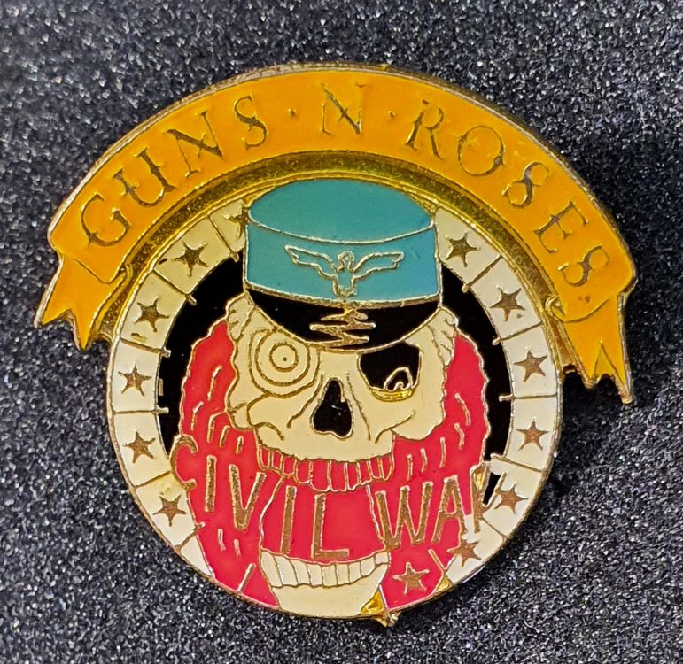 S072 - Pin Musik Gruppe GUNS N ROSES / CIVIL WAY | Kaufen auf Ricardo