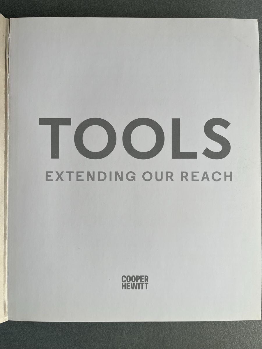 Book:TOOLS by Cooper Hewitt ,smithsonian Design Muséum (Gebraucht) in ...