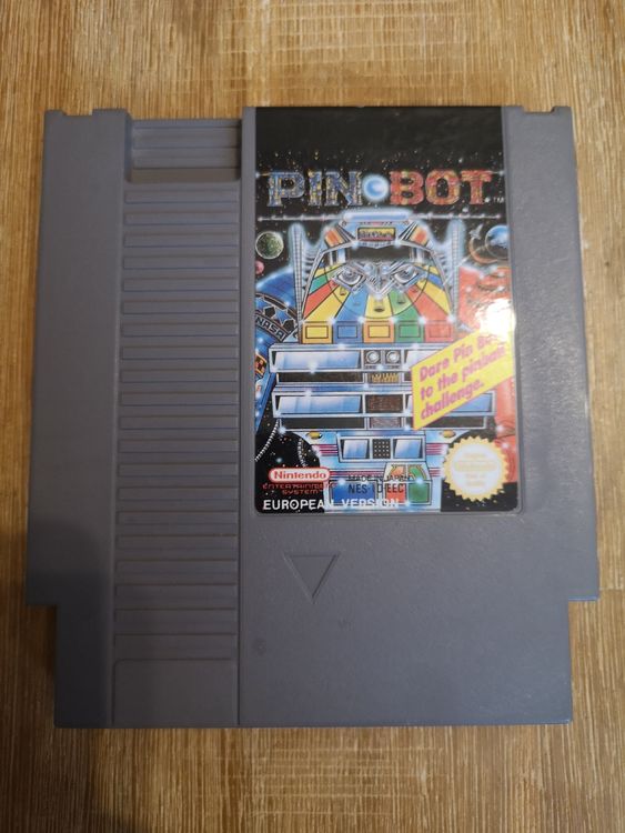 NES Spiel "Pin Bot" – Rarität für Sammler (Gebraucht) in Turbenthal für ...